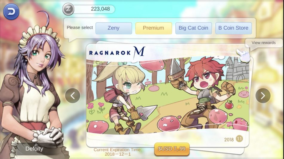 How to Purchase / Recharge a Premium in Ragnarok M Eternal Love ...