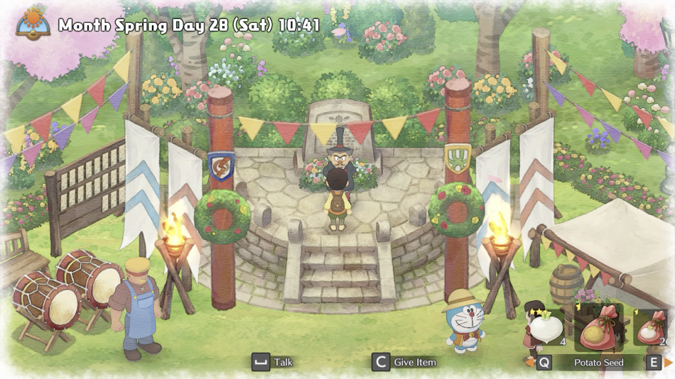 How to Win in Spring Harvest Contest in Doraemon Story of Seasons ...